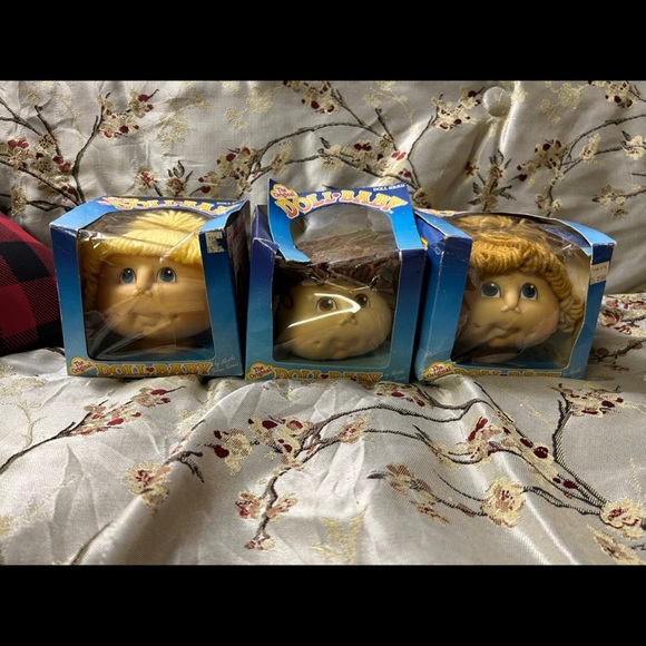 Toys | Vintage Cabbage Patch Kids Doll Heads Bundle | Poshmark